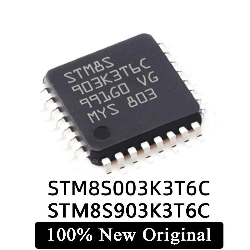 100% New Original Stm8s903k3t6c Stm8s903 Stm8s Smd Lqfp-32 Ic Chip In Stock - Integrated ...