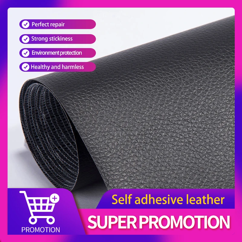 1pcs 25*30cm Thickened Adhesive Self-adhesive Leather Sofa Leather ...