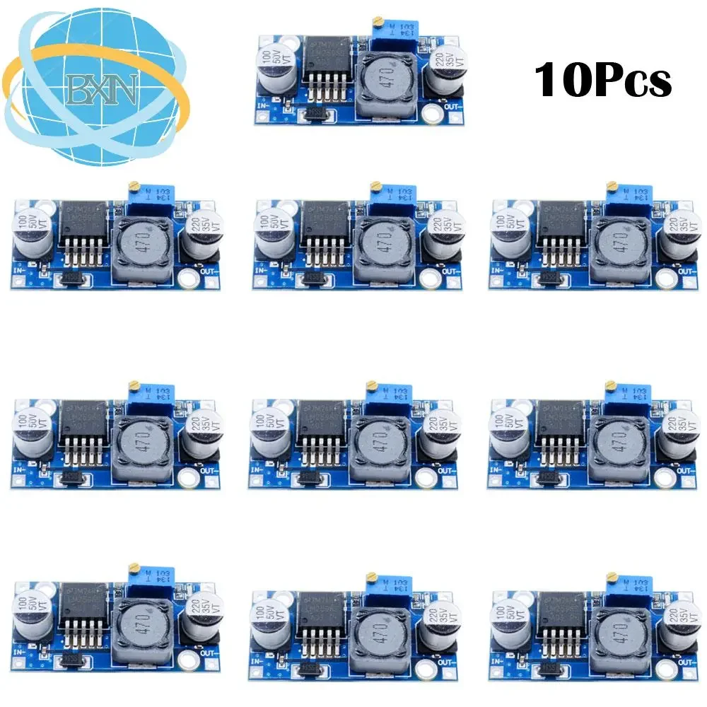 5-10Pcs-LM2596-Step-Down-Module-DC-DC-Adjustable-Buck-Converter-Voltage ...