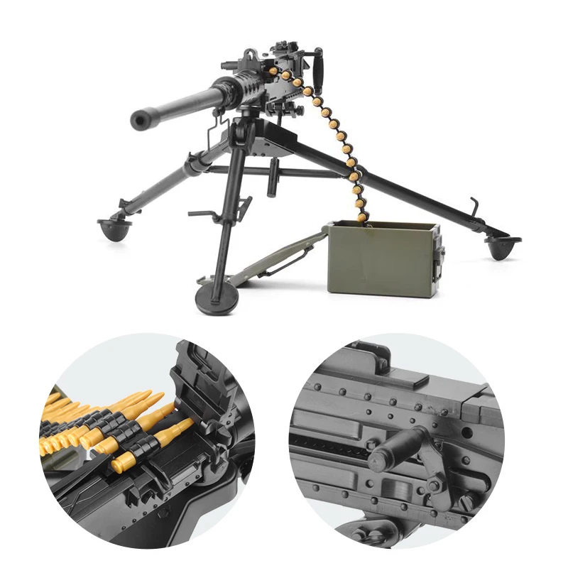 Armas-de-ametralladora-4D-US-M2-juguetes-de-bloques-MK19-AK47-MP5-MG42 ...