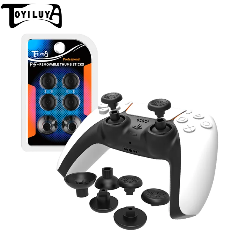 TOYILUYA Joystick Replacement Thumbsticks Button for PS5 Controller ...