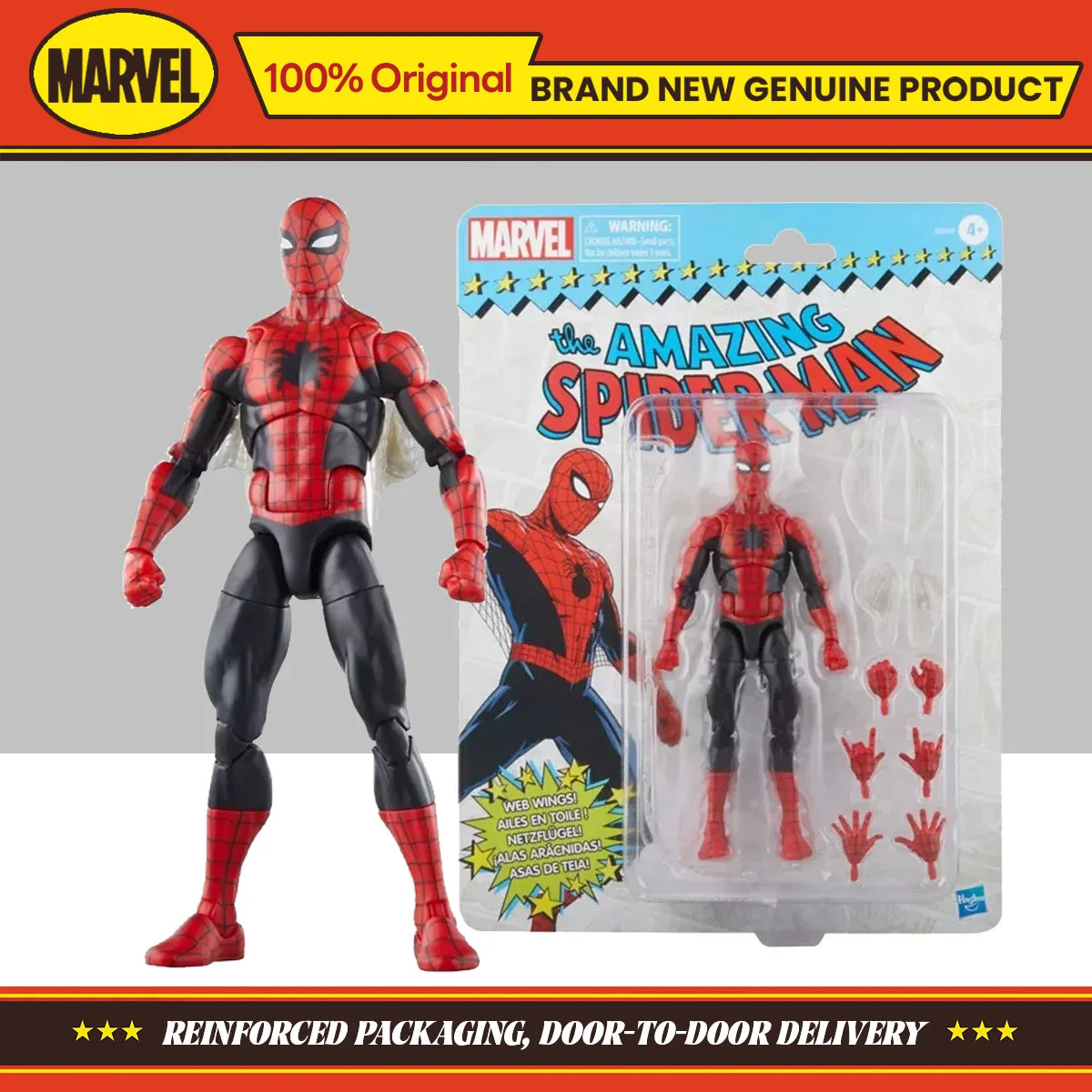 In Stock Hasbro Marvel Legends The Amazing Spider-Man Exclusive15cm ...