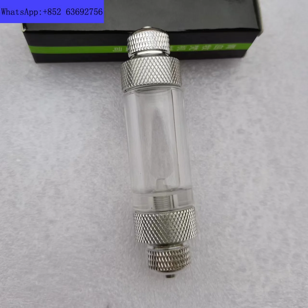 2PCS-Mufan-aluminum-alloy-check-bubble-counter-carbon-dioxide-CO2 ...