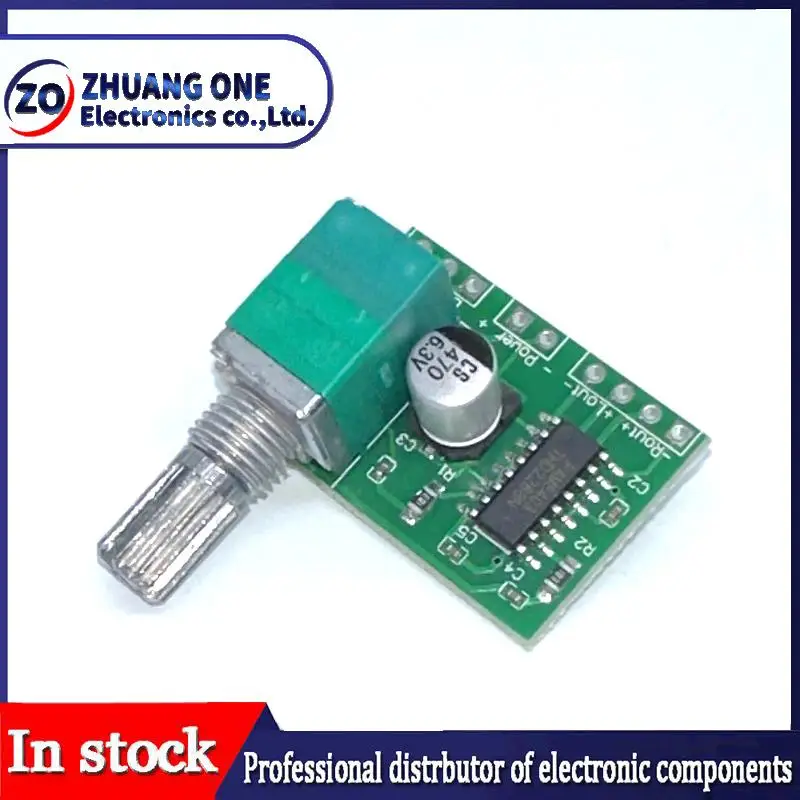 Mini PAM8403 DC 5V 2 Channel USB Digital Audio Amplifier Board Module 2 ...