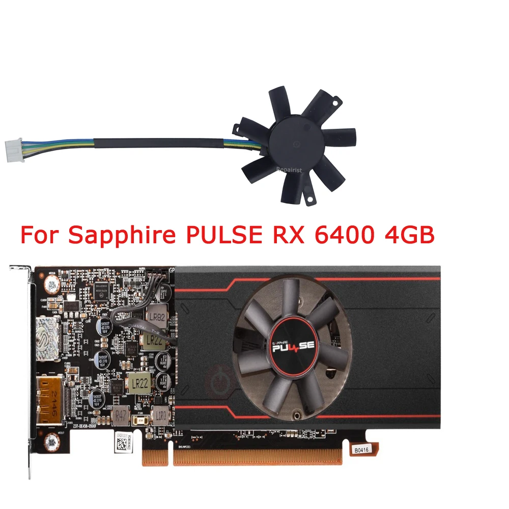 Video VGA Cooler GPU Graphics Card Cooling Fan FD5015U12D For Sapphire ...