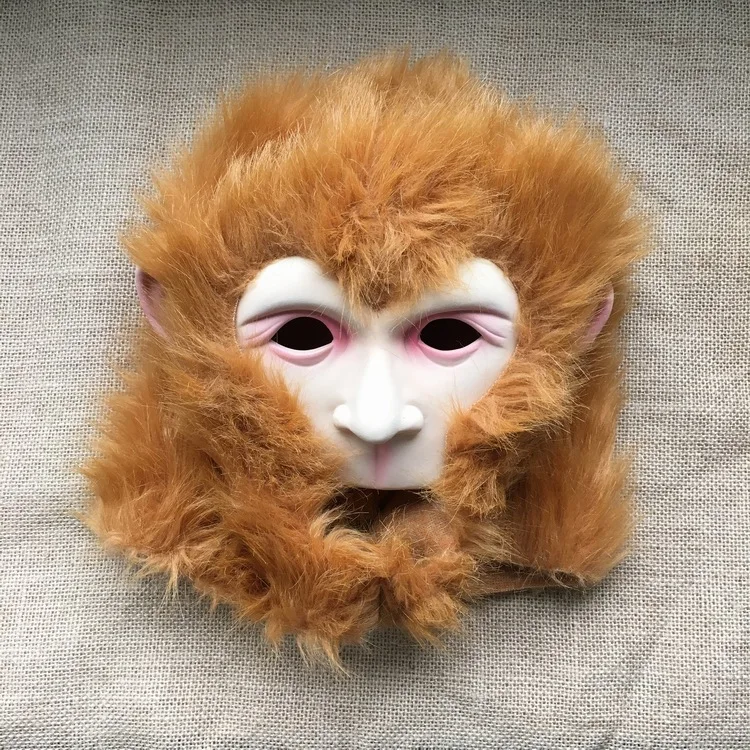 Monkey-Latex-Mask-Chinese-Monkey-King-Sun-WuKong-Halloween-Cosplay ...