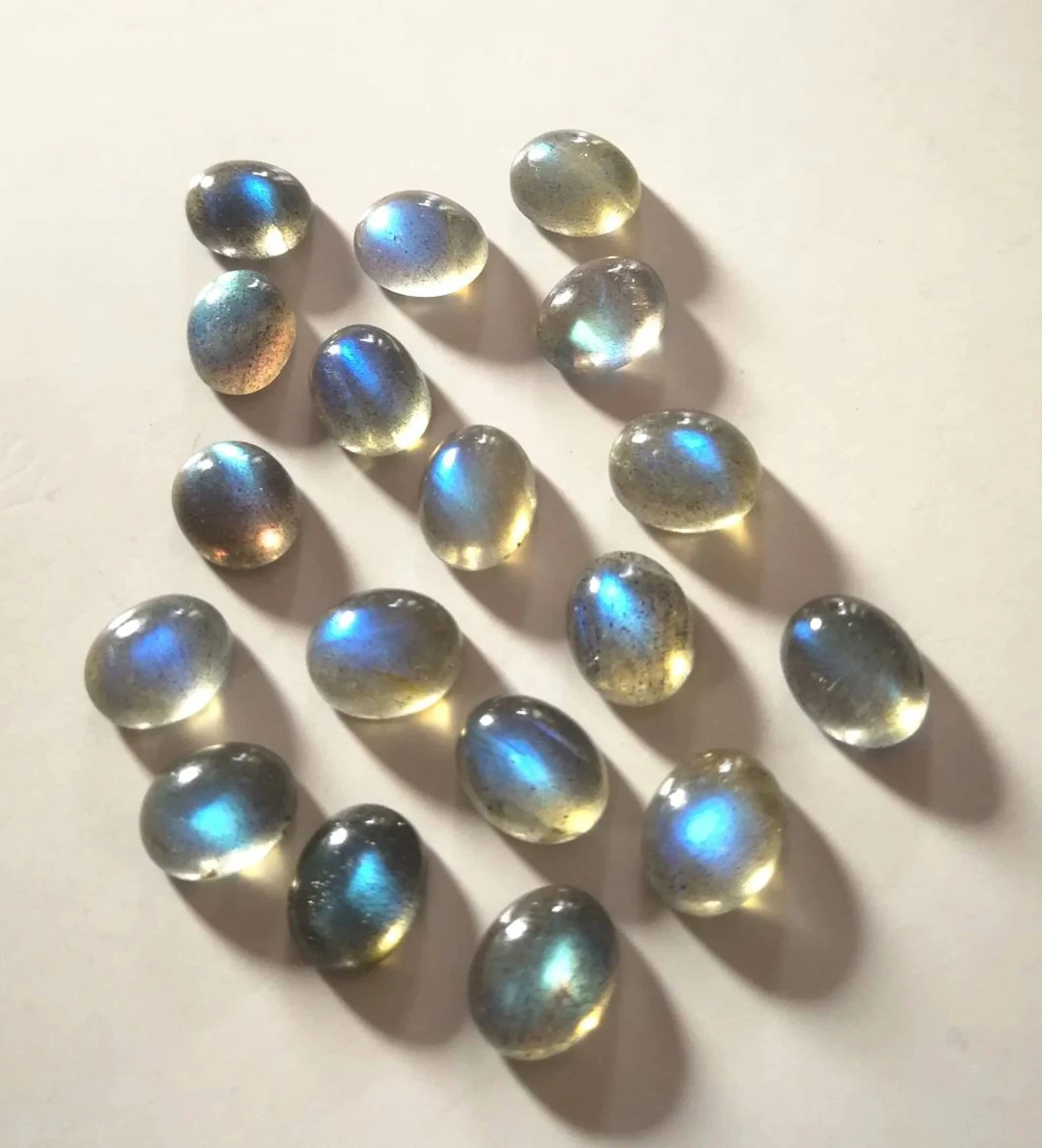 2pcs-pack-Firey-Labradorite-Cabochon-Oval-8x10mm-Natural-Gemstone ...