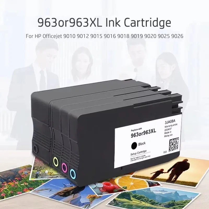 For HP 963 963XL Ink Cartridge For HP OfficeJet 9010 9020 9012 9015 ...