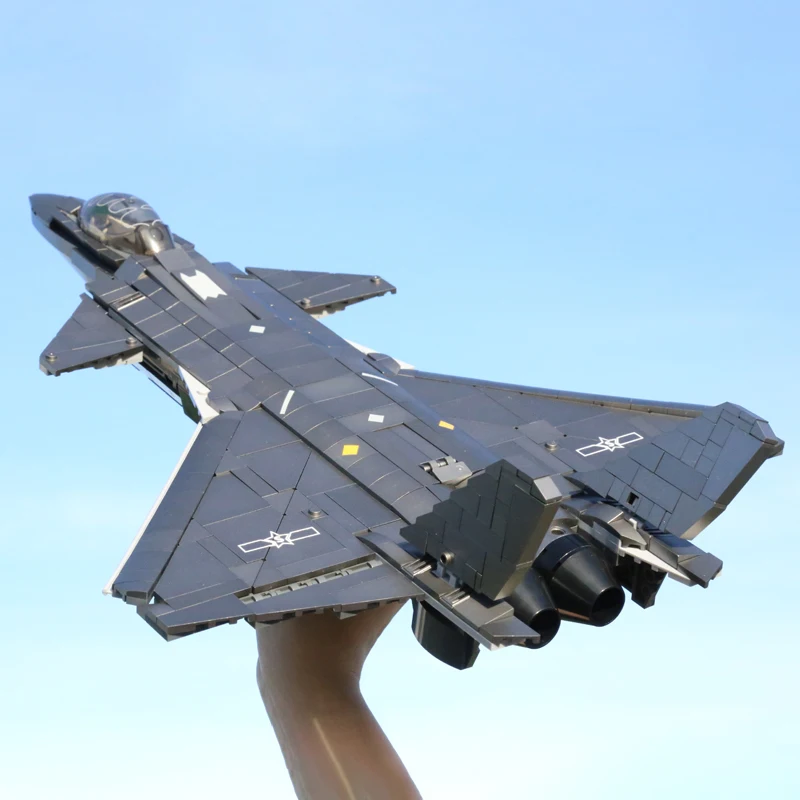 Chinese-Military-Chengdu-J-20-Main-Stealth-Fighter-Building-Blocks-Arms ...