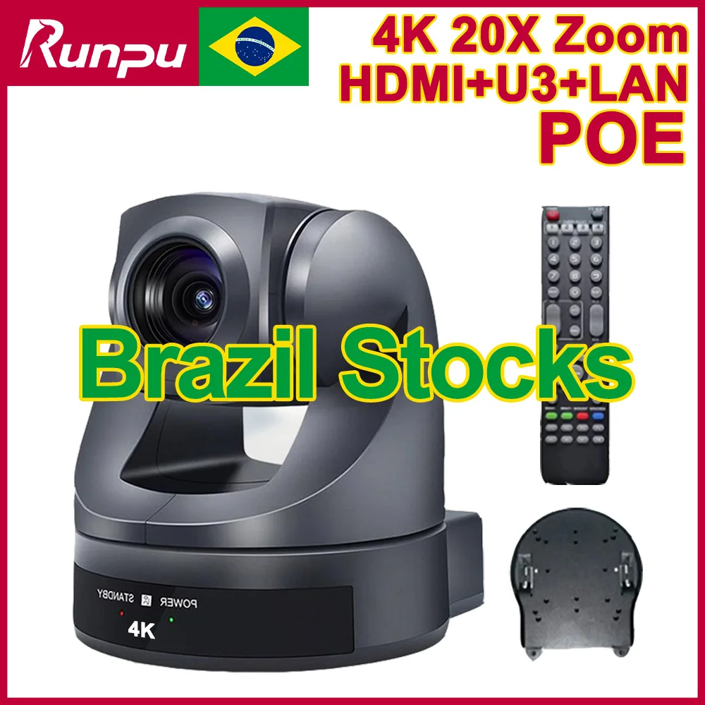 Runpu-20X-Zoom-ptico-PTZ-C-mera-USB-HDMI-LAN-POE-4K30fps-Live-Streaming ...