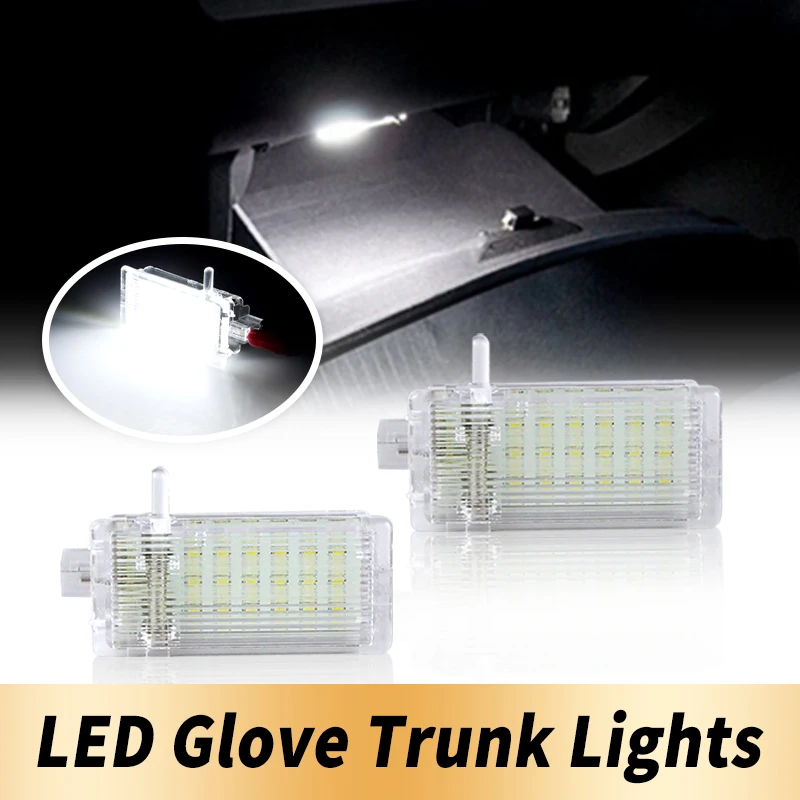Car LED Glove Trunk Light Glove Box Lamp For BMW E46 E90 X5 E53 E81 E82 ...