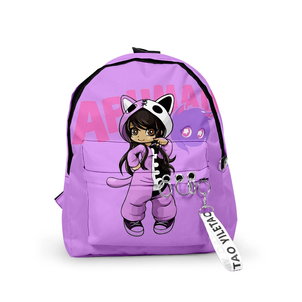 New Aphmau Merch Oxford Fabric One Shoulder Keychain Backpack Printed ...