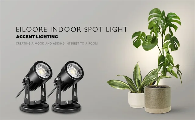 Indoor Plug In Spotlight