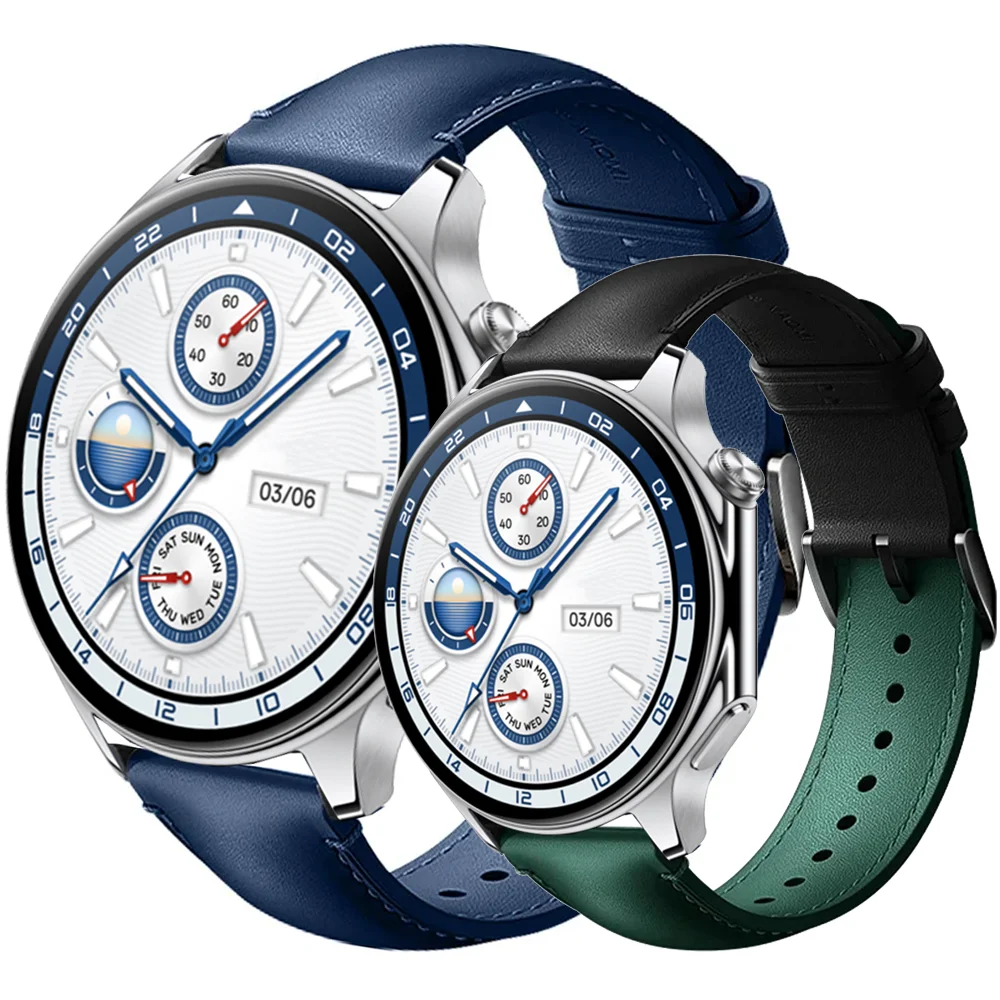 Luxury-Leather-Strap-for-OnePlus-Watch-2-Luxury-Business-Bracelet ...