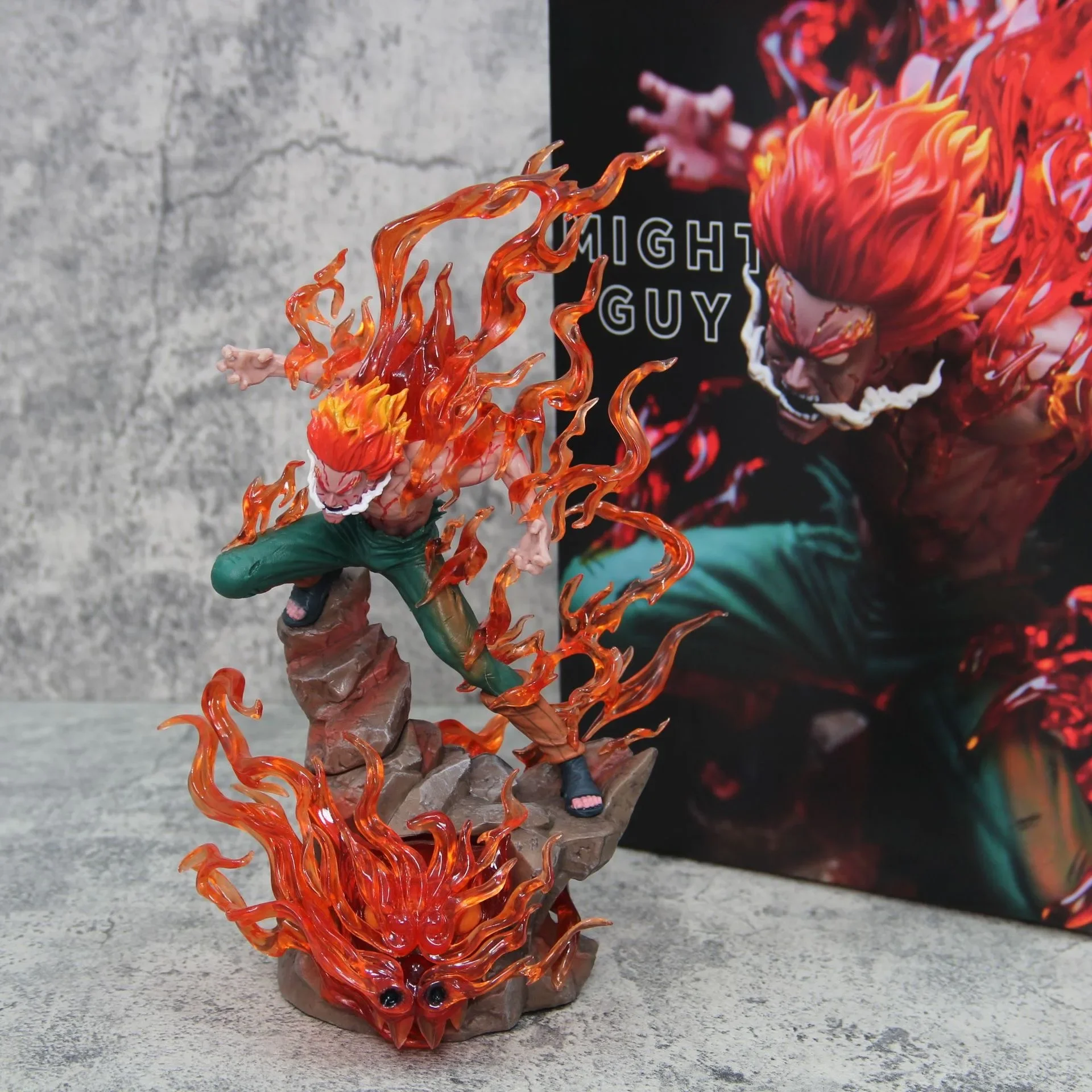 28cm-Naruto-Anime-Figures-Might-Guy-Action-Figures-Maito-Gai-NARUTOS ...