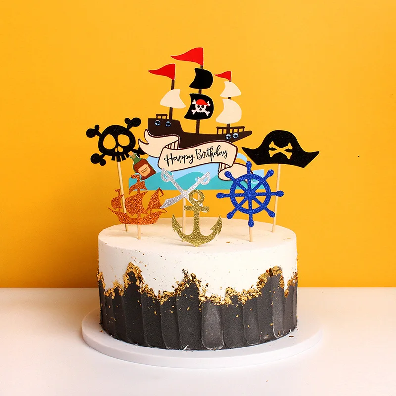 Pirate Party Cakes