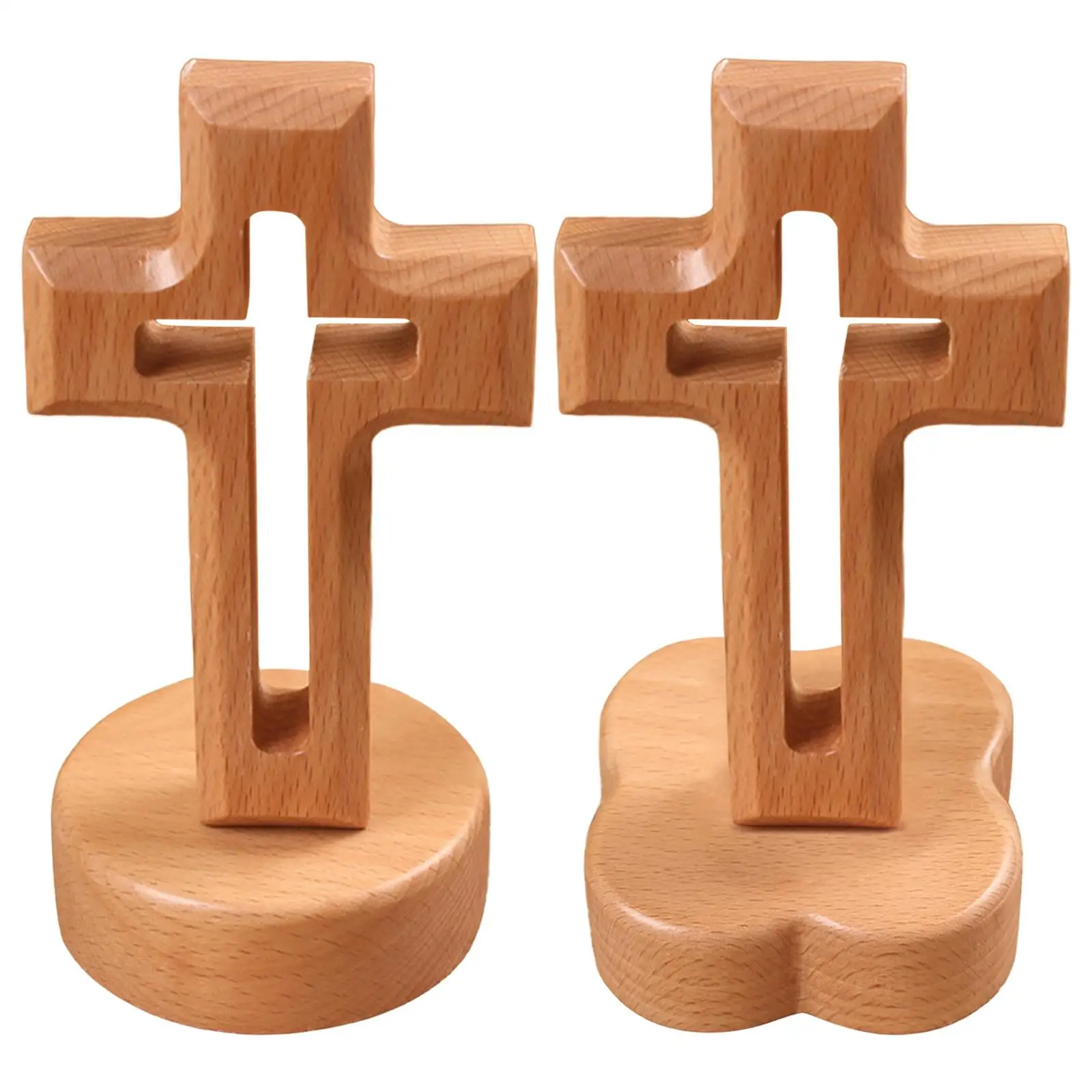 Cross-Ornament-Free-Standing-Collectible-Figurine-Crucifix-for-Home ...