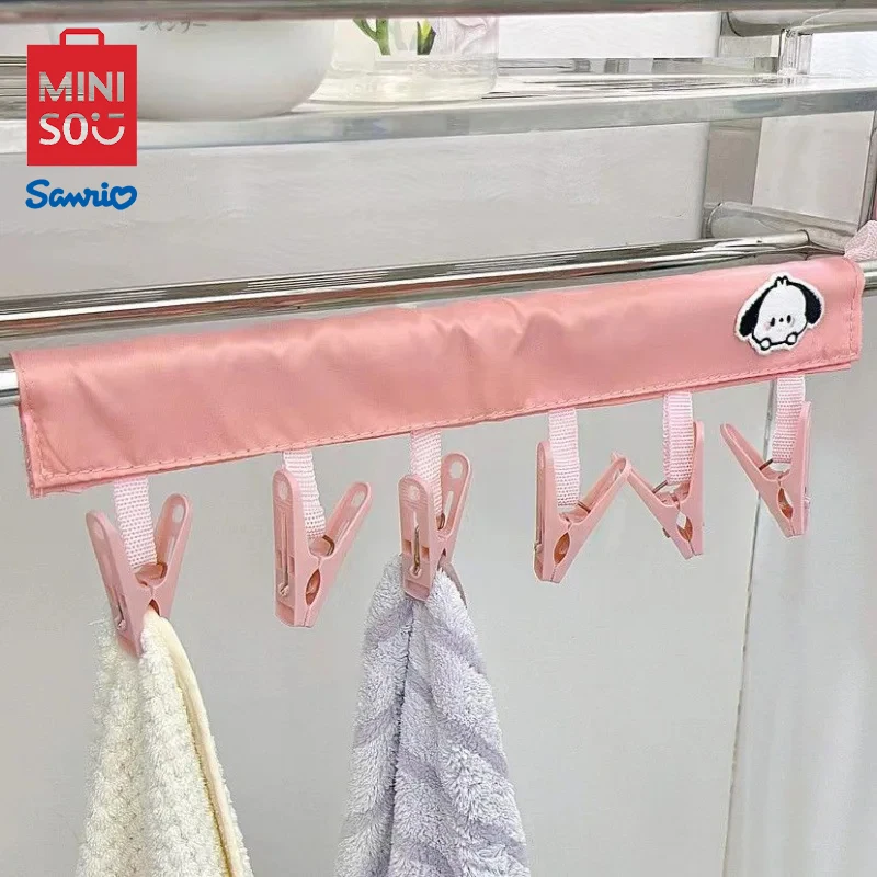 MINISO-Sanrio-Clothesline-Foldable-Travel-Outdoor-Children-s-Clothes ...