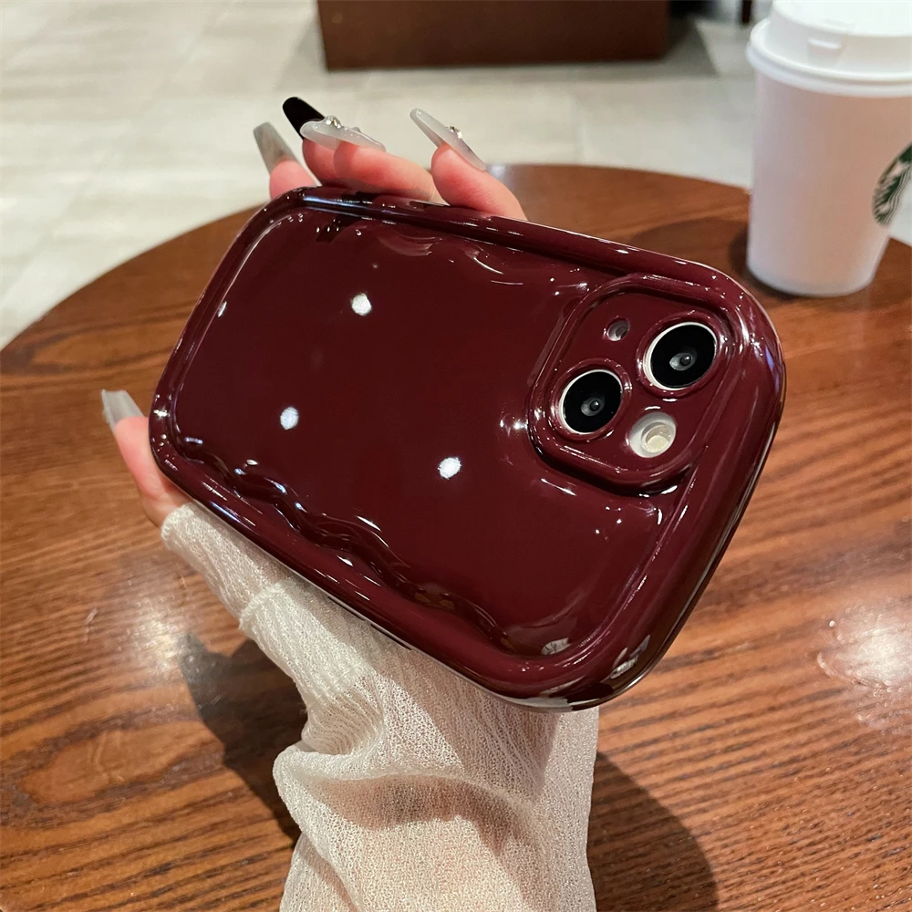 Luxury-Solid-Candy-Color-Phone-Case-For-iPhone-14-15-Plus-11-13-12-Pro ...