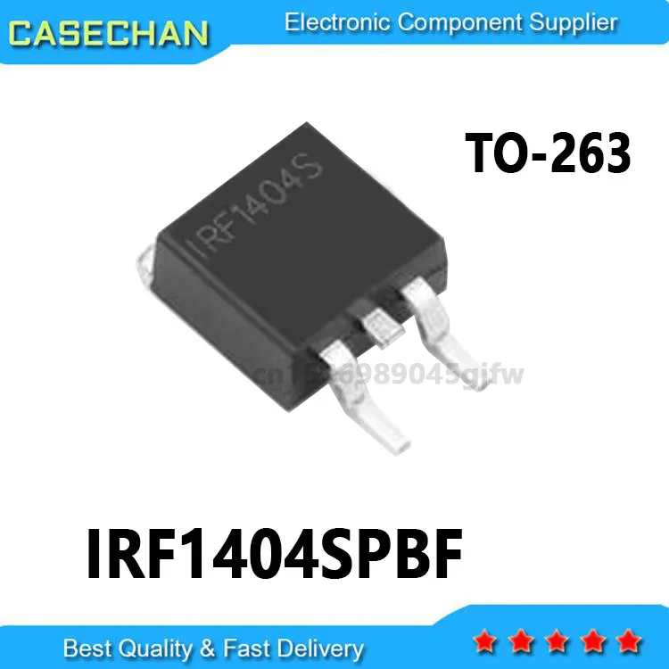 10Pcs IRF1404S F1404S IRF1404ZS F1404ZS F1404ZL IRF1404SPBF TO-263 ...