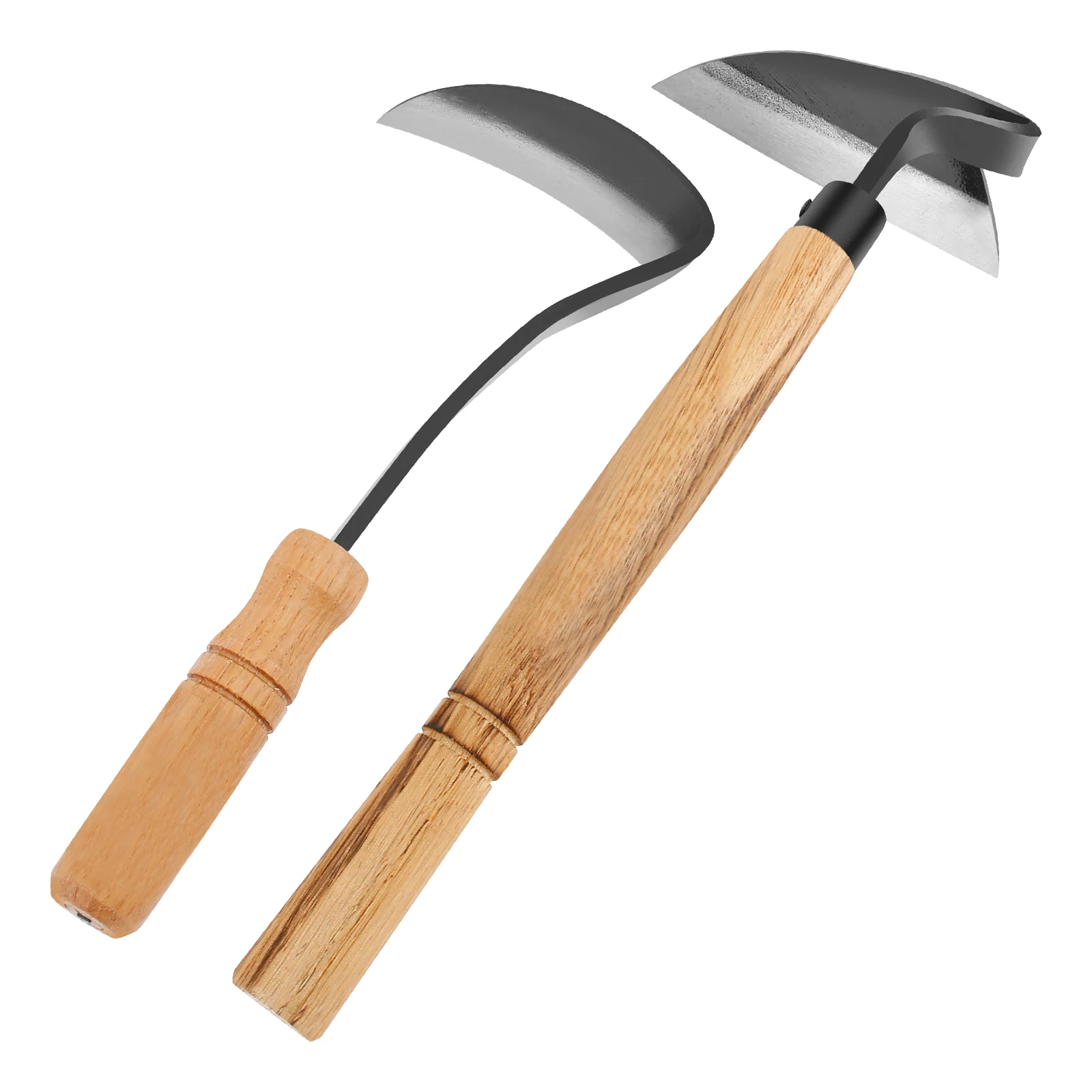 Weeding Sickle Hoe Gardening Tools 13-Inch Weed Remover Tool High ...