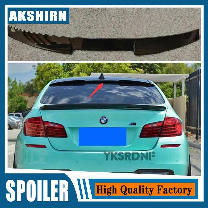 For-BMW-F10-5-Series-Spoiler-528i-535i-550i-2011-2017-ABS-Plastic ...