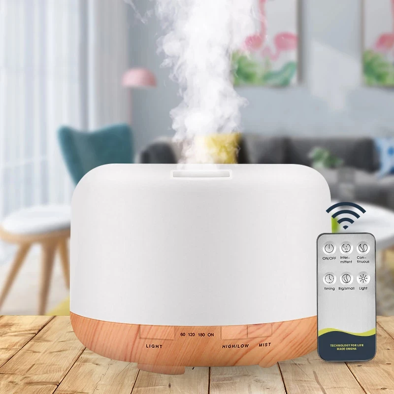 Portable Air Electric Aroma Diffuser Air Humidifier 500ml Ultrasonic ...