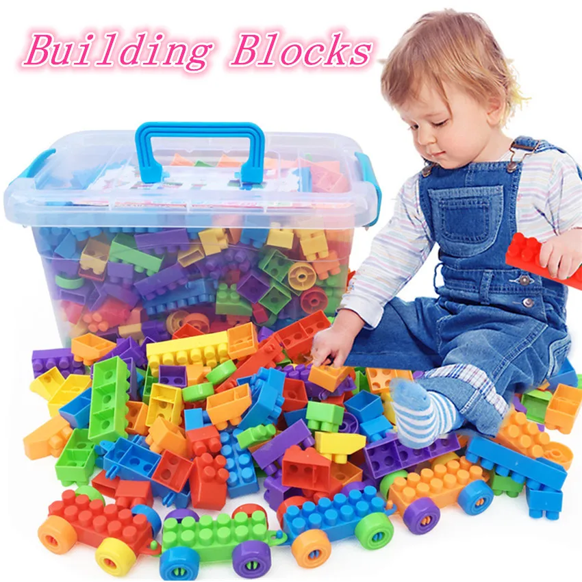 Large Size Building Blocks Sets Bulk Educational Kids Toy Blocks ...