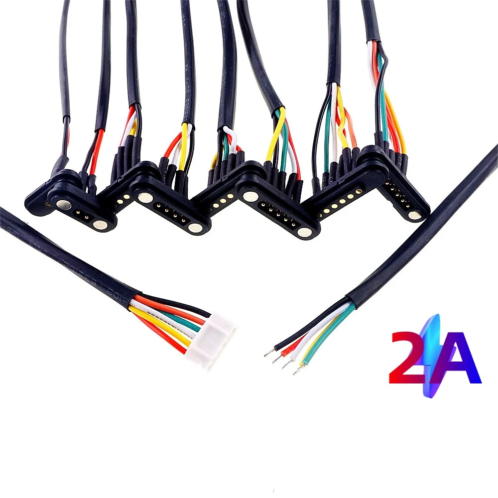 Male Magnetic Pogo Pin Connector | Pogo Connector Female Magnetic - 1 2 ...