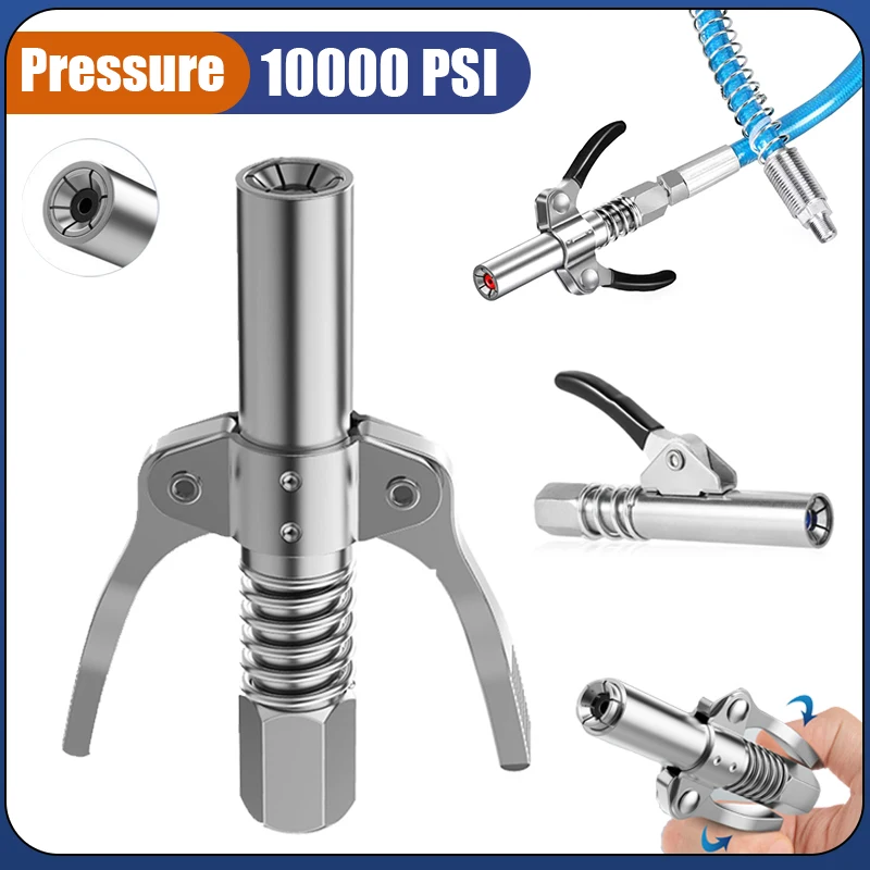 Mini-Grease-Gun-Coupler-Manual-Grease-Pump-Head-10000PSI-Syringe ...