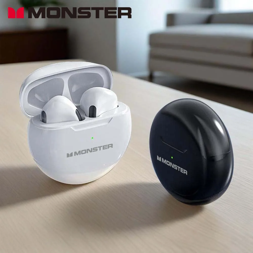 MONSTER Bluetooth Hardphones TWS Wireless Earphones HD Sound Quality ...