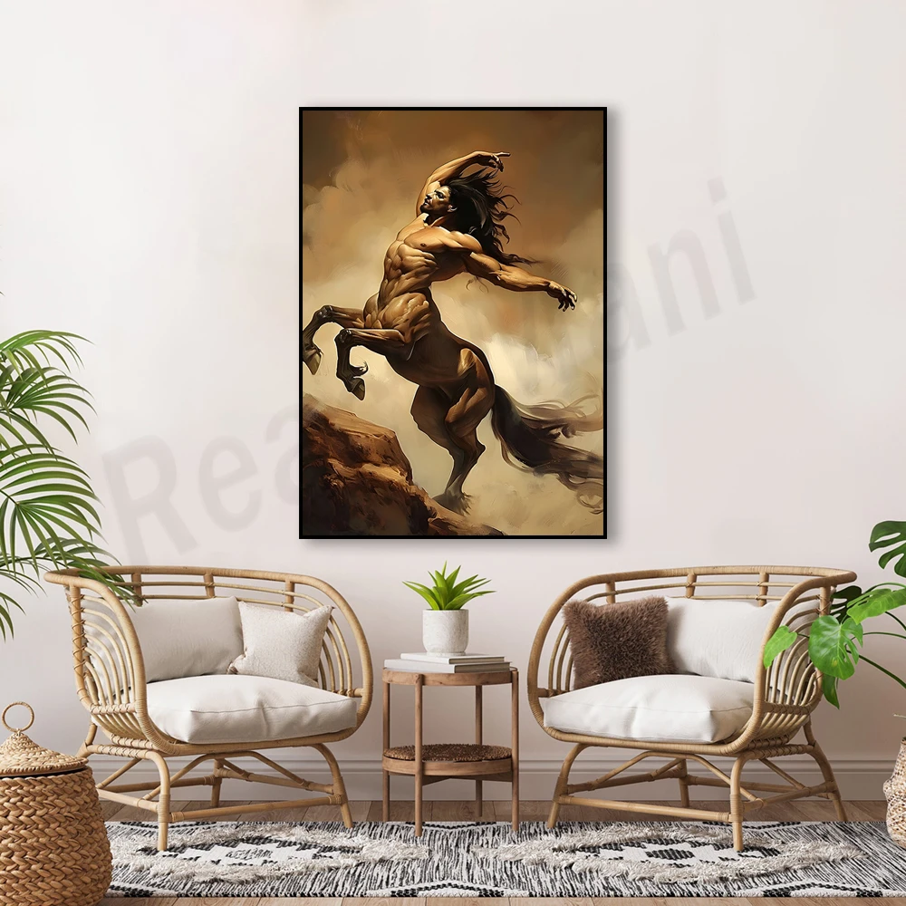 Elegant-Centaur-Fine-Art-Canvas-Print-Greek-Mythology-Centaur-Fantasy ...