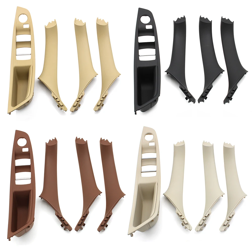 4PCS-LHD-Interior-Left-Right-Door-Handle-Repair-Kit-For-BMW-5-Series ...