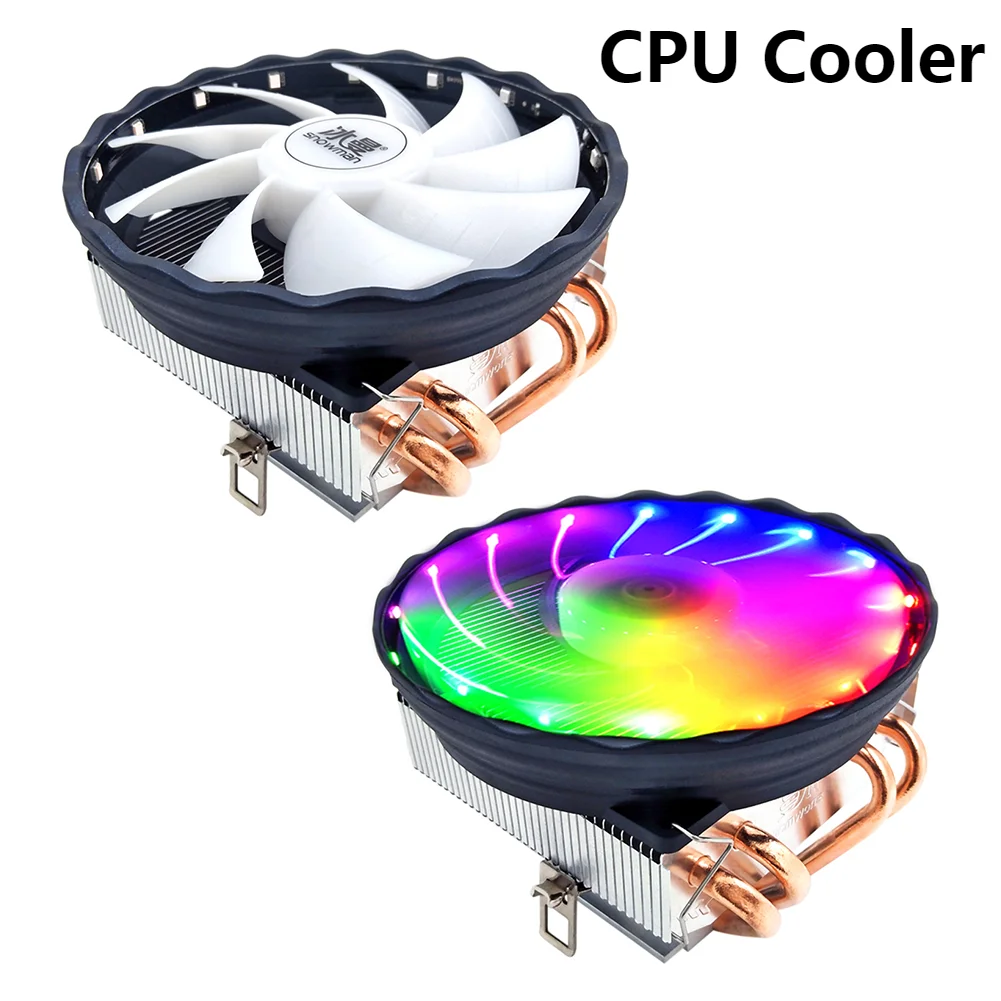 SNOWMAN-M400-4-Heat-Pipes-CPU-Cooler-PWM-4-Pin-PC-Radiator-Quiet ...