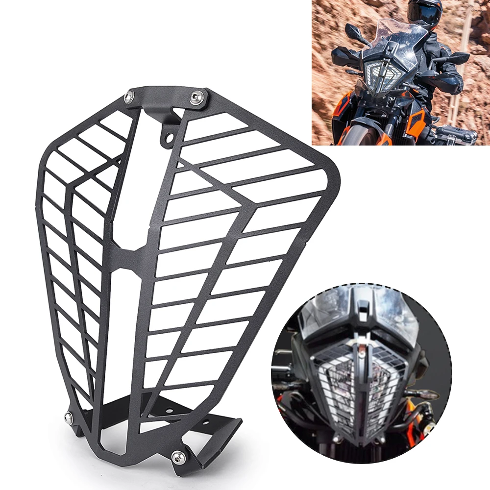 Motorcycle-Headlight-Cover-Guard-Protector-Grill-Grille-Protection-for ...