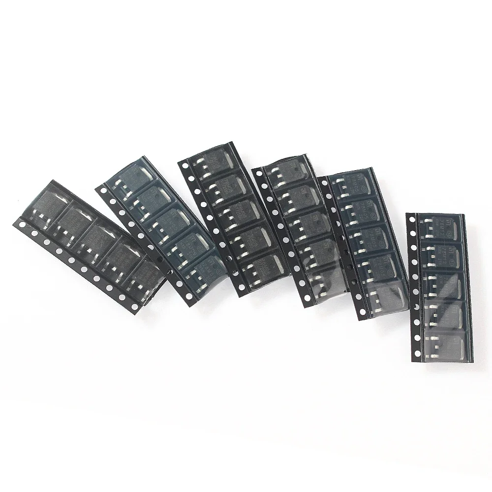 30PCS 78M05 78M06 78M08 78M09 78M12 78M15 TO-252 Voltage Regulator IC ...