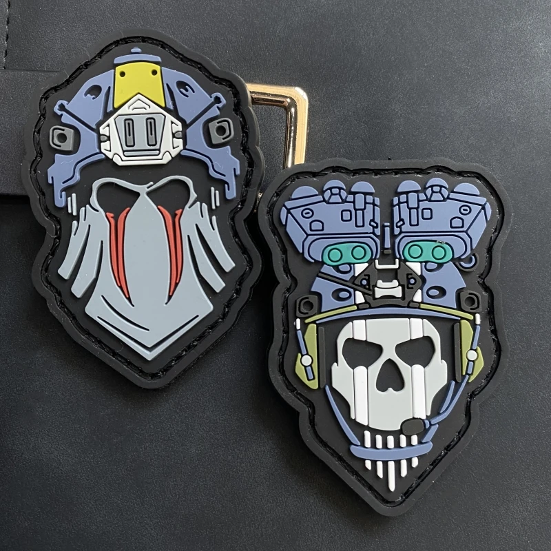 Call-of-Duty-COD20-Night-Battle-Ghost-3D-parche-militar-t-ctico-de-PVC ...