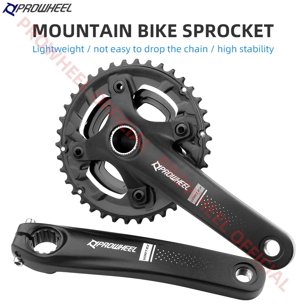 PROWHEEL-64-104BCD-Crankset-aluminum-alloy-26-36T-Chainring-170mm-crank ...