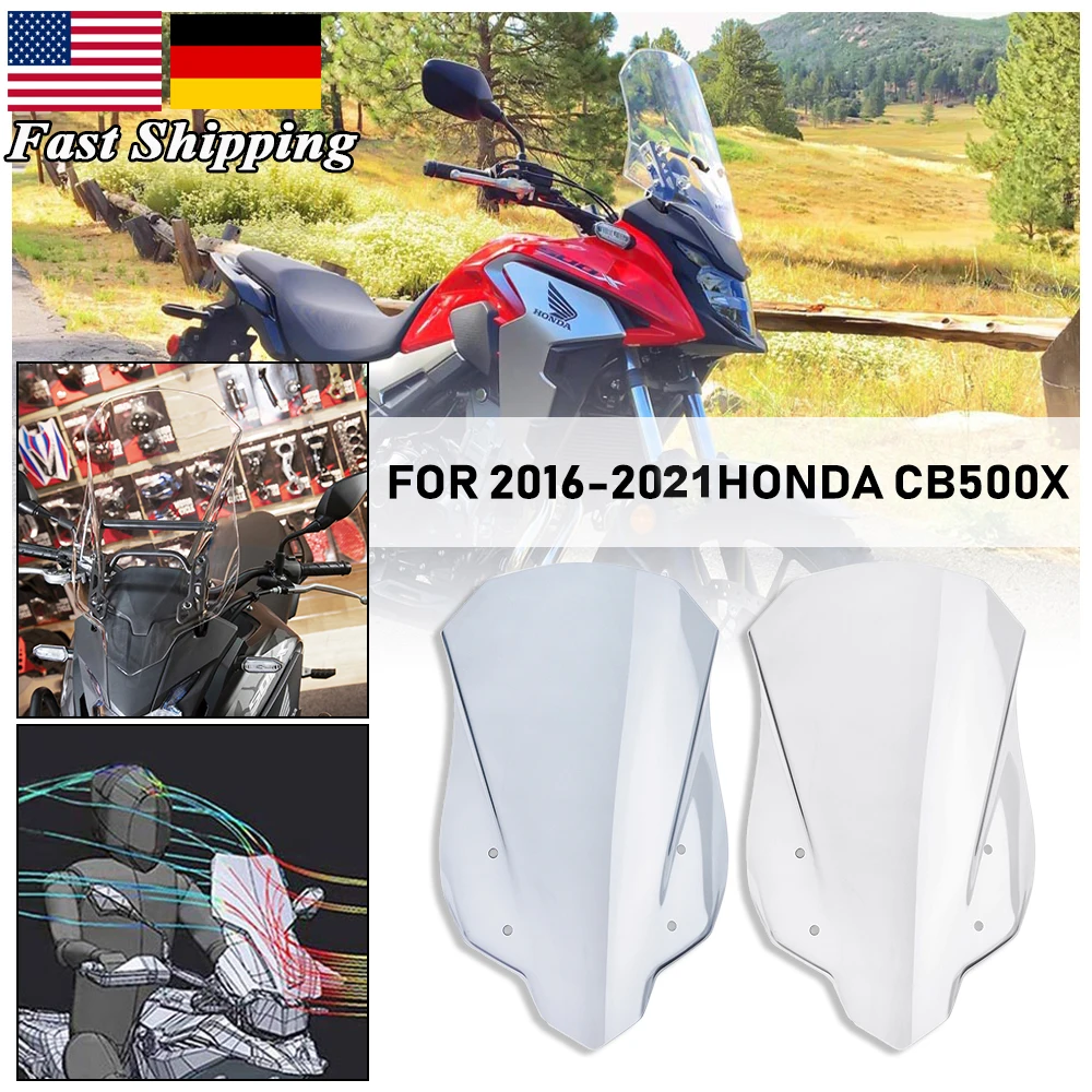 Parabrisas para Honda CB500X, 2016, 2017, 2018, 2019, CB, 500X ...