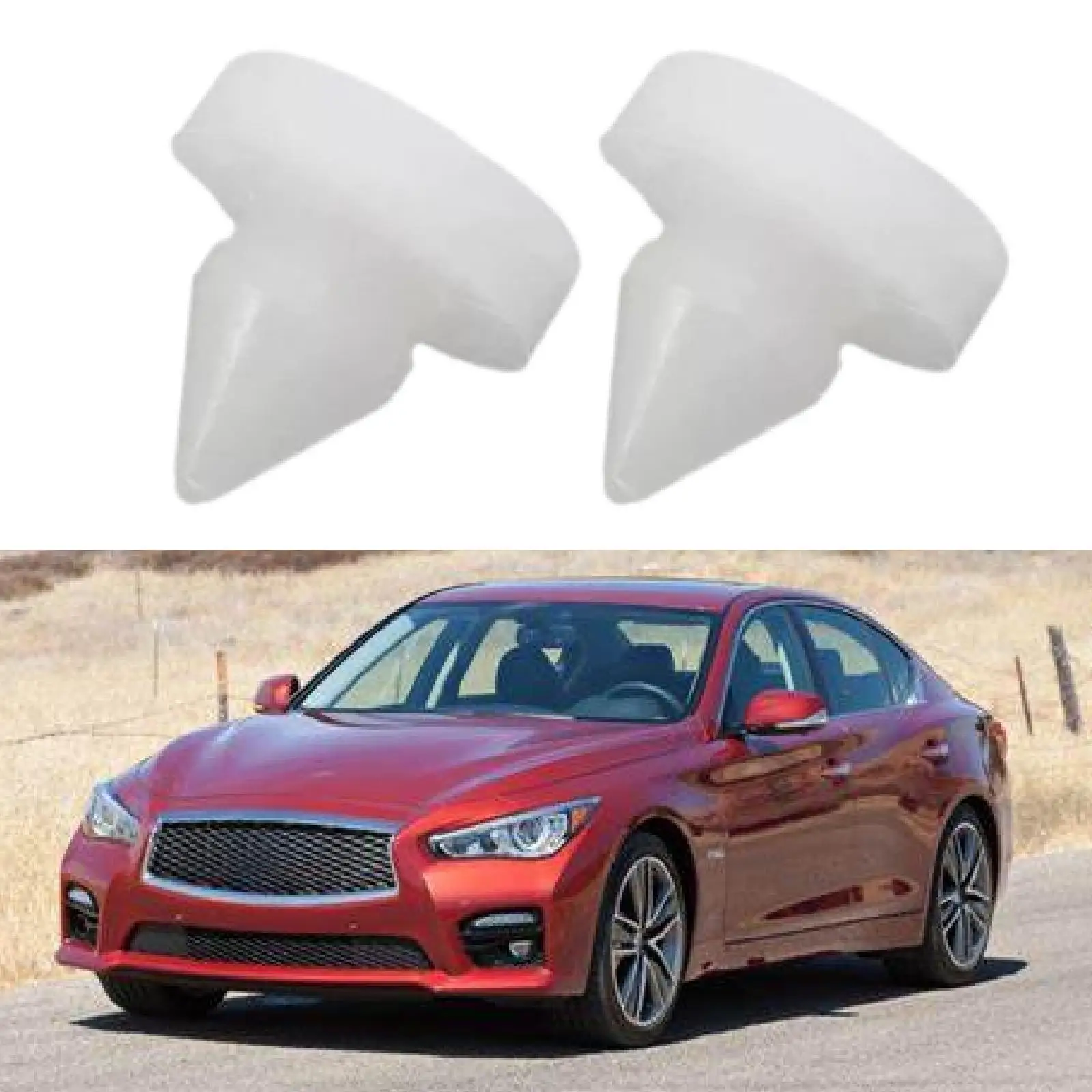 2 Pieces Brake Pedal Stopper 46584S0100 for Honda Prelude 1979-2001 ...