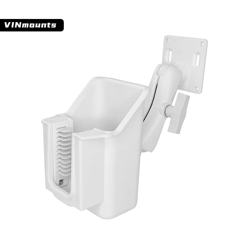 VINmounts-White-Color-Drill-Down-Barcode-Scanners-Anti-Shanke-holder ...