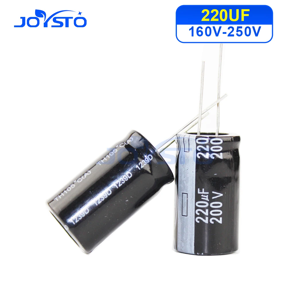 10pcs Original Aluminum Electrolytic Capacitor 220uf 160v 200v 250v ...