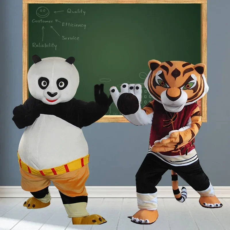 Cosplay-kungfu-Panda-ve-kaplan-karikat-r-karakter-kost-m-maskot-kost-m ...