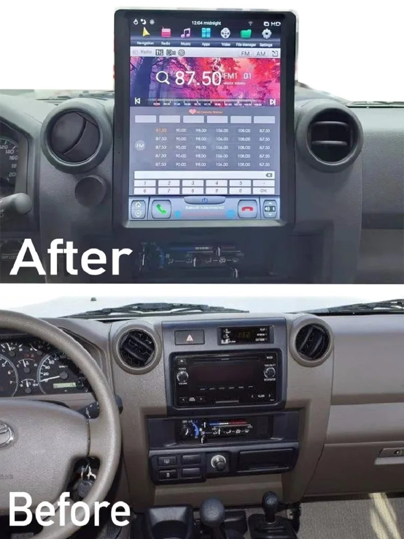 Android-11-For-Toyota-Land-Cruiser-LC70-LC75-LC76-Car-Radio-Multimedia ...