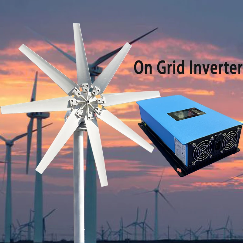 European-warehouses-9KW-10KW-12V-24V-48V-10Blades-Horizontal-Wind ...