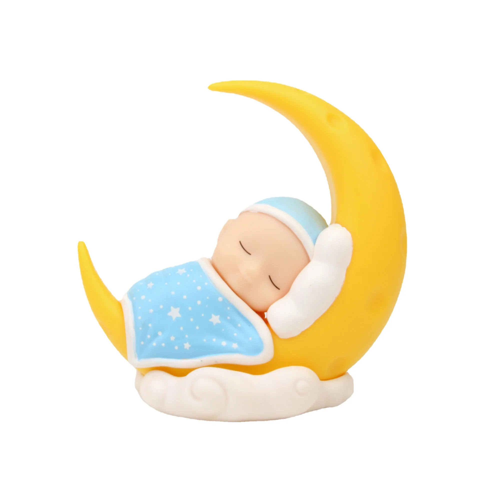 Crescent Moon Baby Cartoon