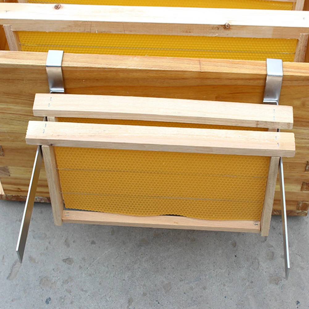 Stainless Steel Beekeeping Beehive Frame Holder Perch Stand Support ...