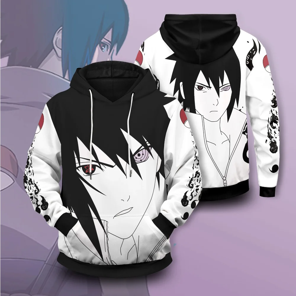 Sudadera con capucha de Naruto para niños, ropa de Sasuke, chándal para ...