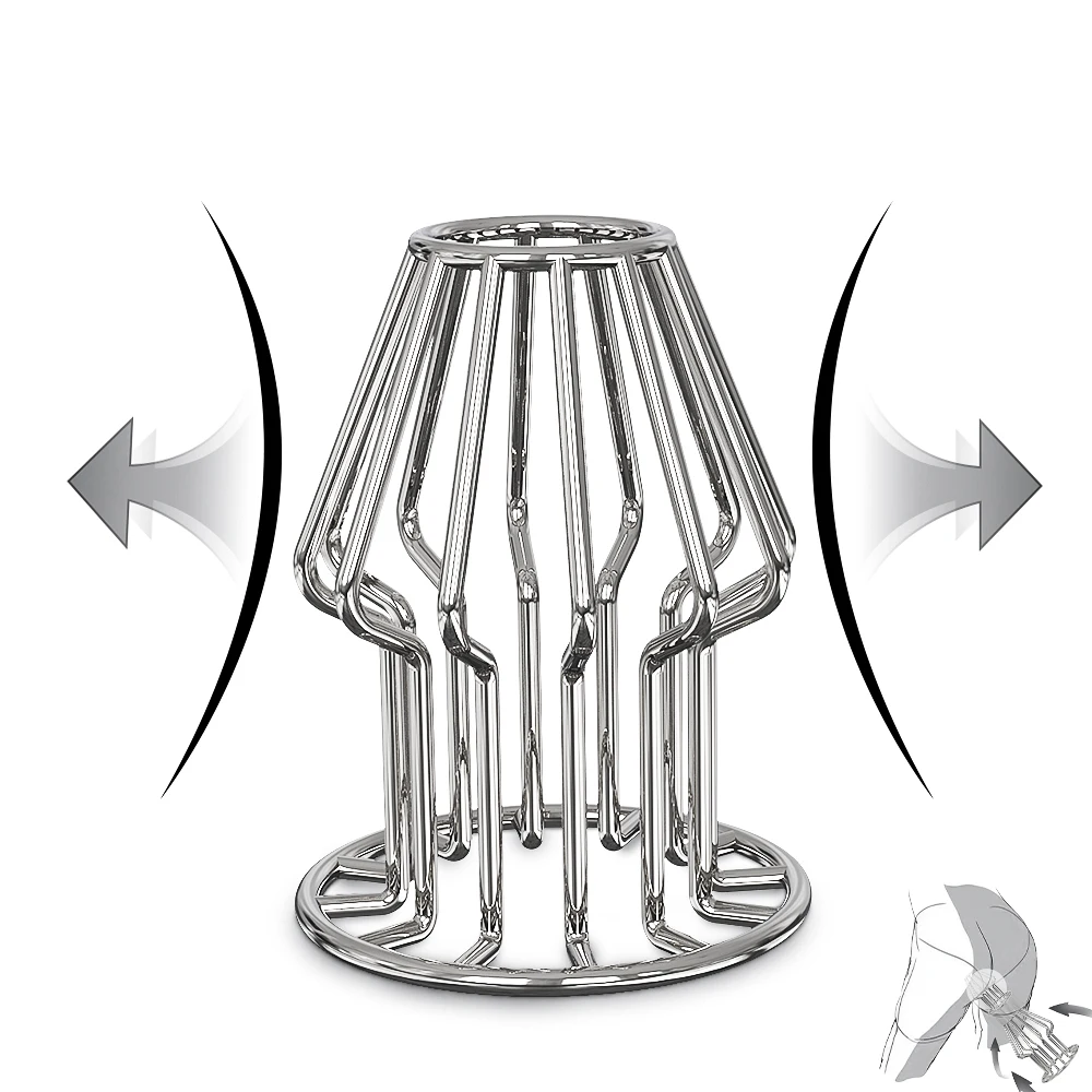 Hollow-Speculum-Peeking-Anal-Beads-Butt-Plug-with-Stopper-SM-Metal ...