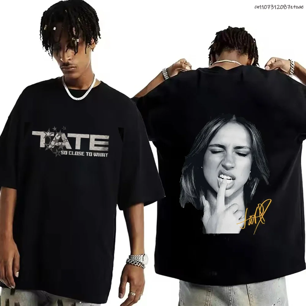 2026 Singer Tate Mcrae T8 Music T Shirts Men's Women Vintage T-shirt ...